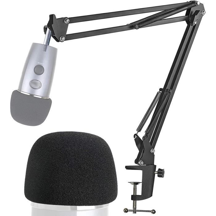 Blue Yeti Nano Support Microphone Professionnel Reglable avec Bonnette ...