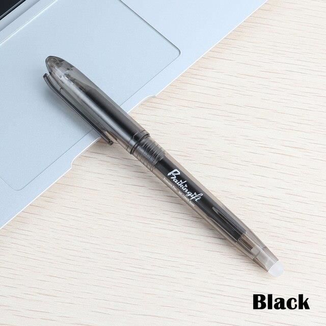 STYLO,8 Pcs Black Pen--Stylos Gel Effaçables ou Tiges de Recharge de 0 ...