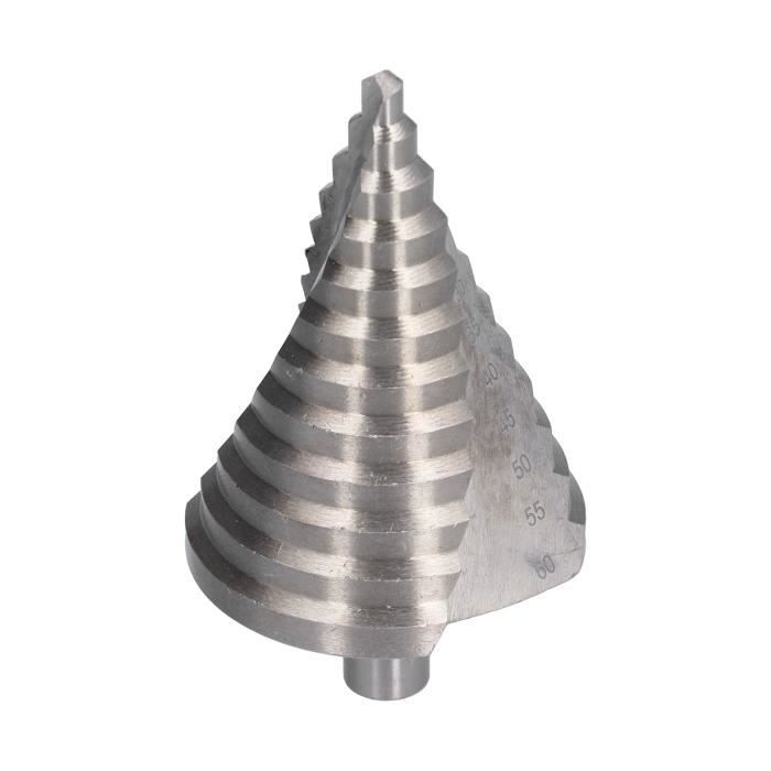 HOP1 foret à cône Foret à pas en spirale en acier à grande vitesse ...