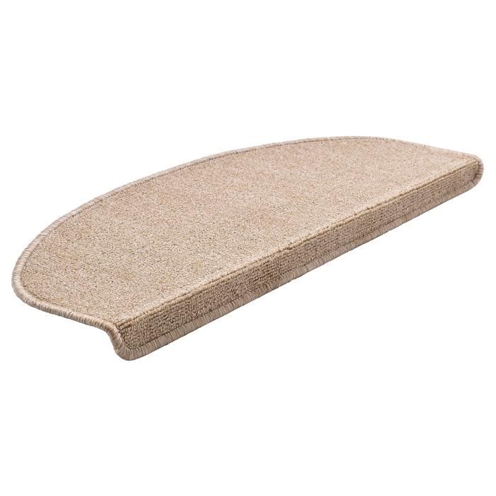 Lot de 15 marchettes d'escalier semi-circulaires antidérpantes 65 x 24 ...