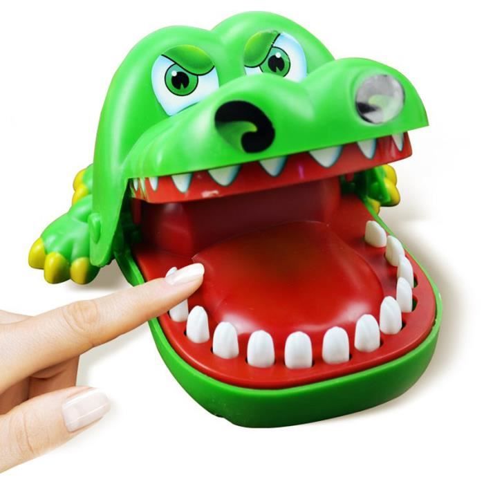 Jeu Crocodile Dentiste - UNIONJOIE - Pour Enfants de 4 ans et plus - Intérieur - Vert ...