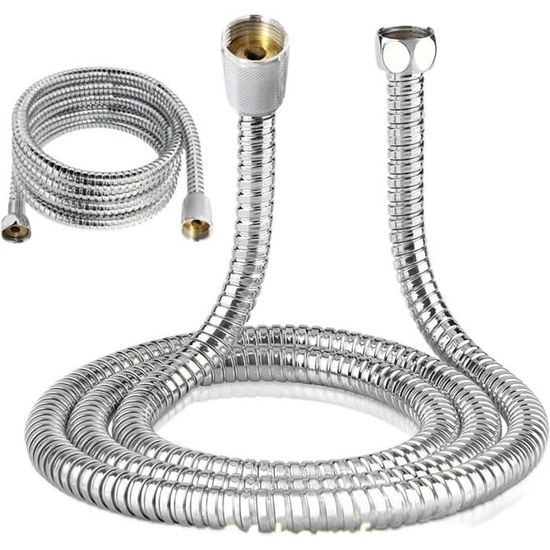 Flexible De Douche Stainless Steel Flexible Shower Hose Long Bathroom ...