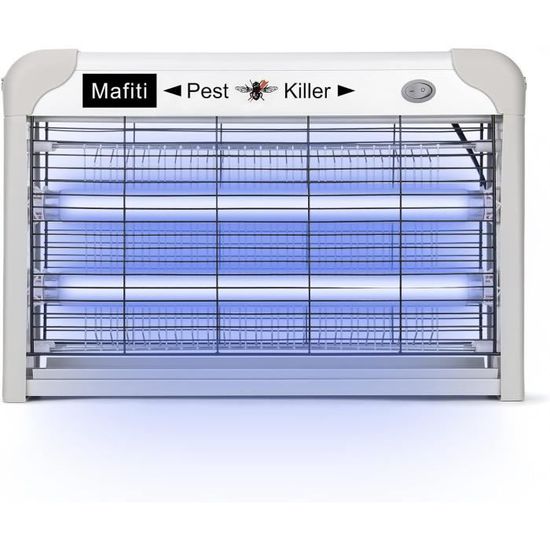 Zapper anti-moustique électrique mat Ms600 20W avec lumière ...