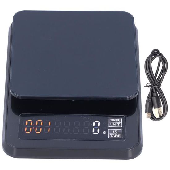YOSOO Electronic Kitchen Scale, Timing High Sensitivity Coffee Scale ...