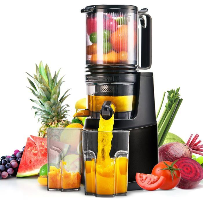 Extracteur de Jus de Fruits et Légumes, Ouverture de 13.5cm capacité de ...