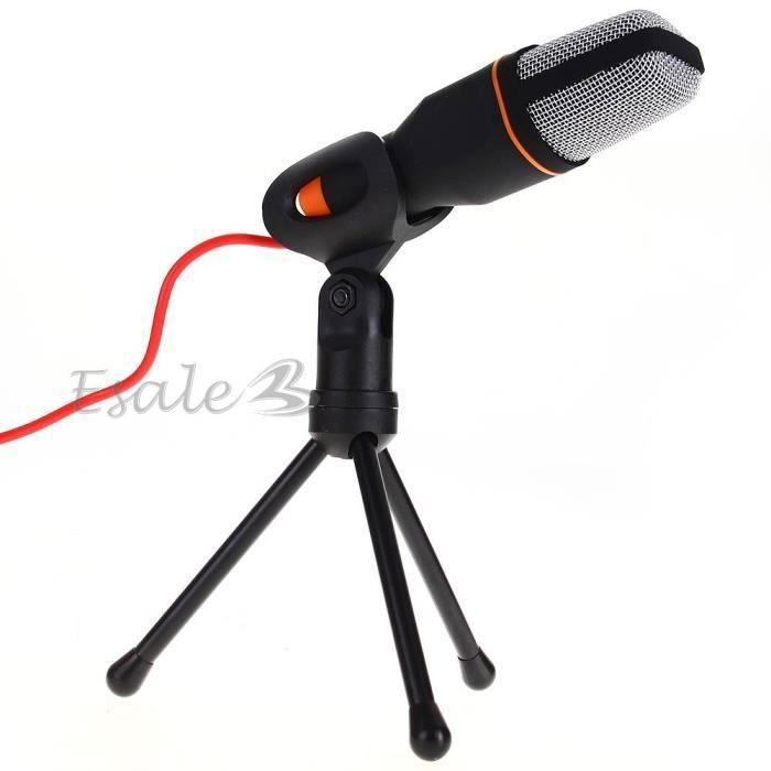 Microphone SF-666 Micro Condensateur pour KTV DJ Studio PC + Trépied ...