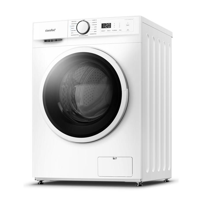 COMFEE Lave-linge - 12 kg - moteur BLDC - classe A - vapeur - 1400 tr ...