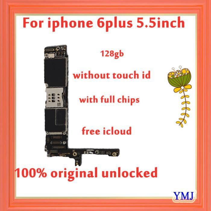 6Plus-128 Go sans contact-Carte mère originale débloquée pour iPhone ...