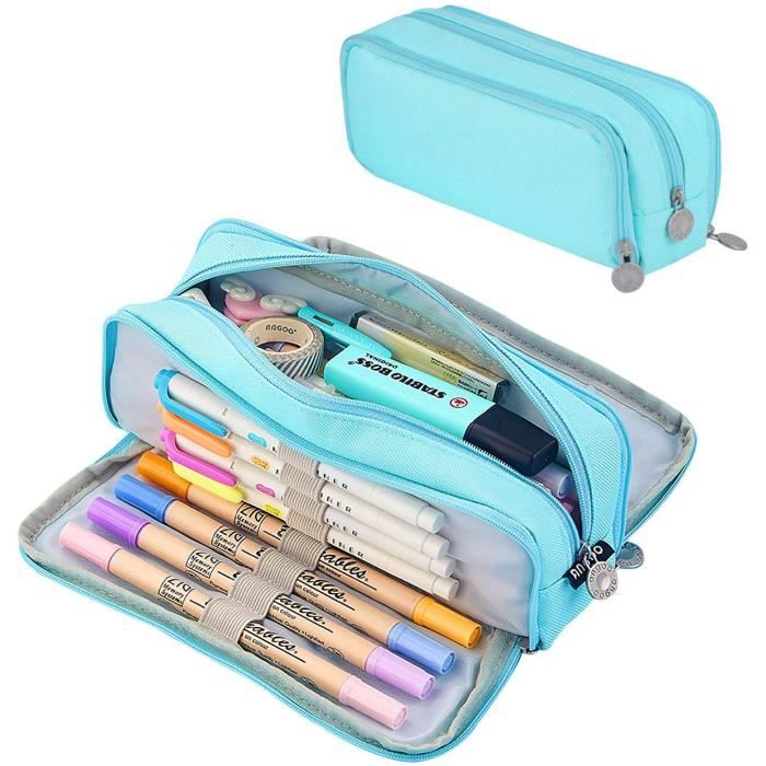 Trousse Scolaire, Étui à Crayons Grande Capacité Pochette Pour Garçons ...