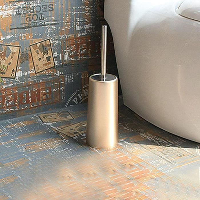 Ensemble De Brosse Wc Et SupportBrosse Wc Ergonomique En Acier Inoxydable Avec SupportBrosse De ...