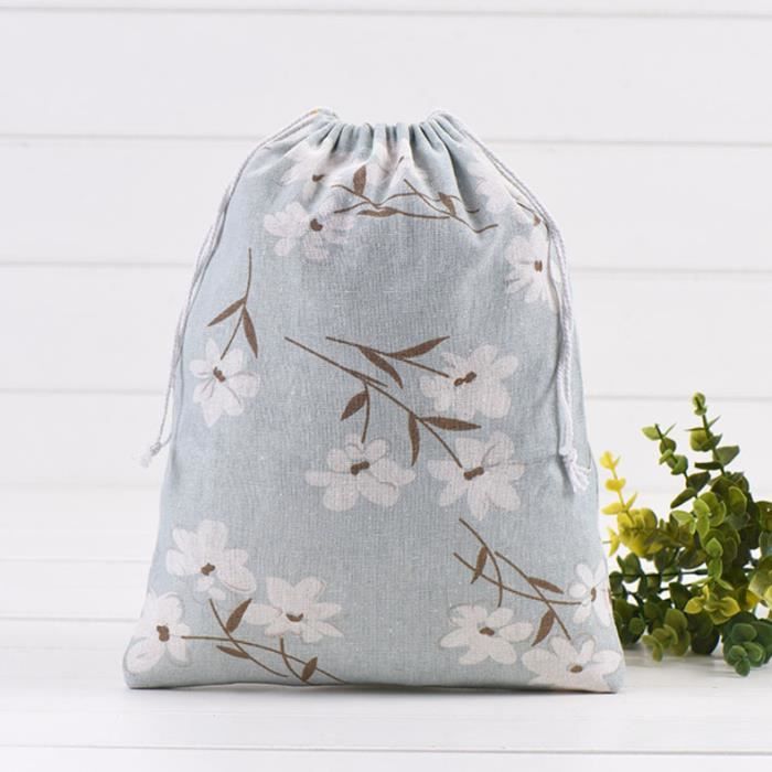 Big 25x32cm - comme l'image - Sac de Rangement pour Enfant, en Tissu de ...