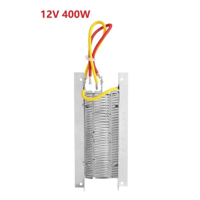 Chauffage électrique à main en céramique, 12V, 400W, thermostatique ...