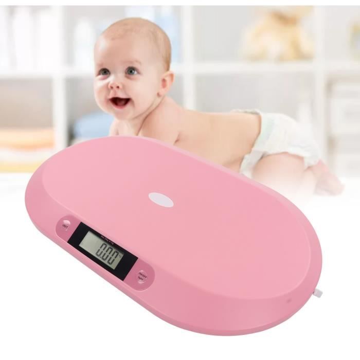 JNG® Pèse-bébé numérique Pèse-bébé électronique ruban à mesurer plate ...