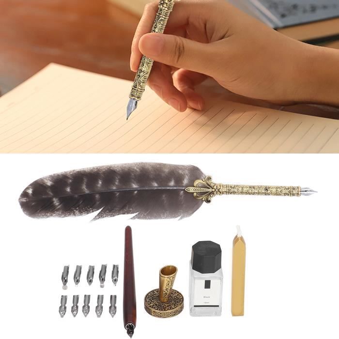 EIF Ensemble De Stylo Plume Stylo Plume Finition Soignée Motif Exquis ...