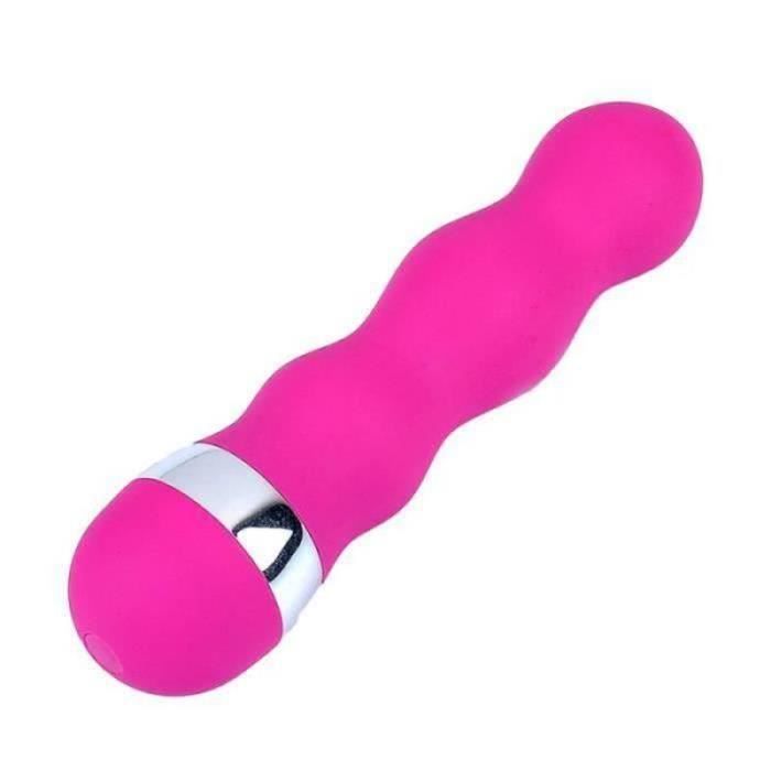XP698-APPAREIL DE MASSAGE MANUEL 1pc Dildo Vibrant Imperméable Durable Forme Calebasse Gode ...