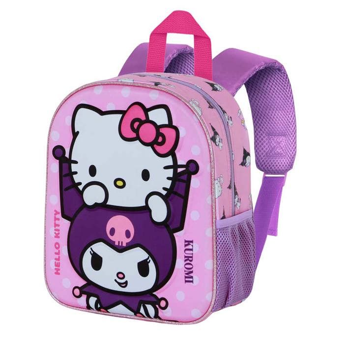 Sac à Dos 3D Elite - Hello Kitty Playful - Rose - Taille Unique Rose ...