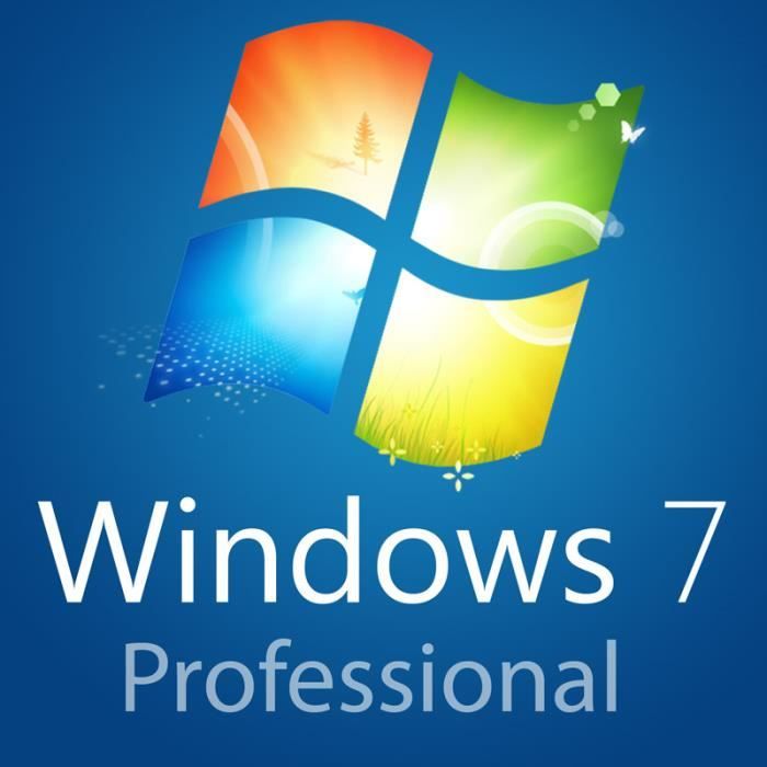 Windows 7 Pro SP1 OEM 64-bit - 1 poste à télécharger - Cdiscount