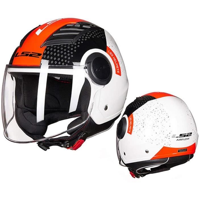 Demi-Casque De Moto Avec Lentilles Plaquées Argent,Coque En ABS ...