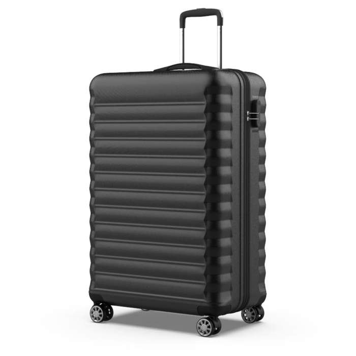 Numada - Grande valise noir 28' ABS (75x49x29cm)