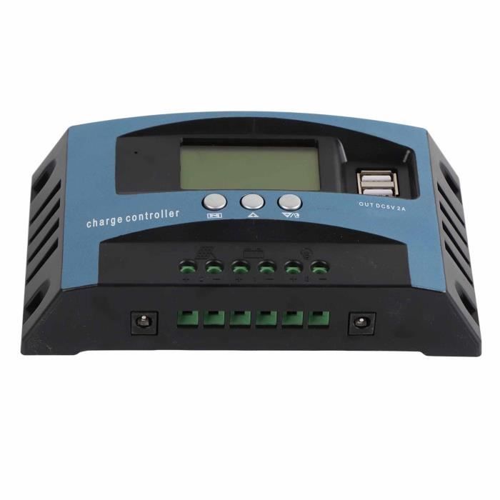 Tbest Solar Charge Controller, 12V 24V MPPT Charging Efficient ABS ...