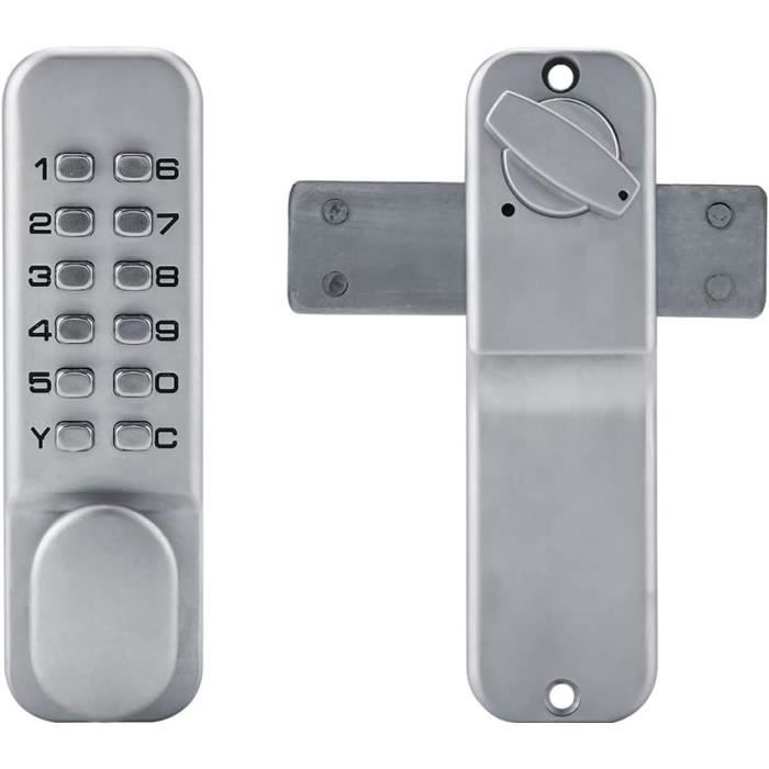 Serrure À Code Mécanique Verrou De Service En Alliage De Zinc Verrouillage De Porte Entré ...