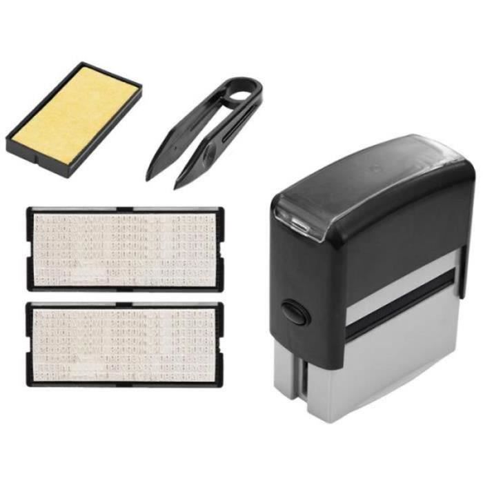 Auto Encreur Timbre Ensemble Personnalisé Personnalisé DIY Nom de L ...