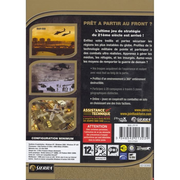 JOINT TASK FORCE / JEU PC DVD-ROM - Cdiscount Jeux vidéo
