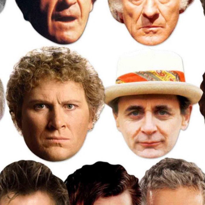 Masques en carton - Doctor Who - Lot de 13 - Multicolore - Impression ...