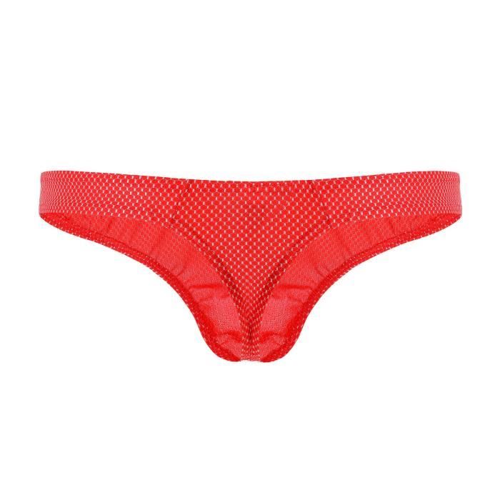 Strings De Sous-Vêtements Pour Hommes Sexy String Respirant Impression ...