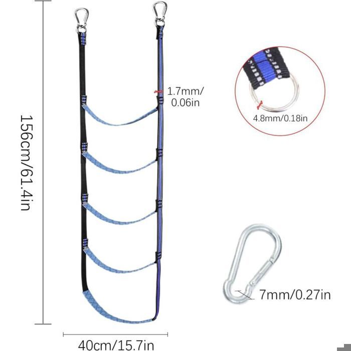 Échelle de cordage pour bateau gonflable - Cdiscount Sport