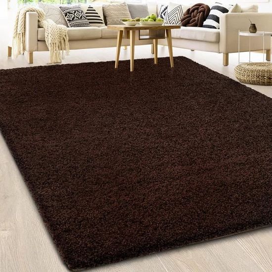 Tapis Salon Marron