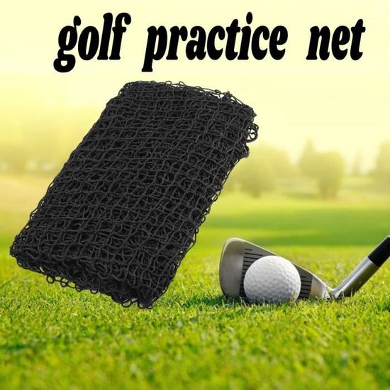 3Mx3M Filet De Golf Practice Net Heavy Duty Impact Mesh Traps Easy to ...