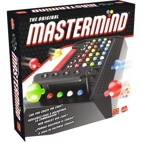 Mastermind Classic - Jeu de société - GOLIATH - Dès 8 ans - Cdiscount ...
