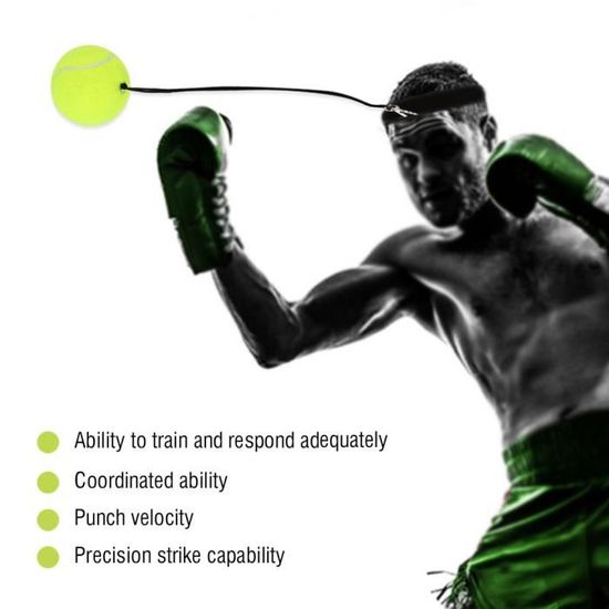 Équipement de boxe - SURENHAP - Boxe Fight Ball - Serre-tête inclus ...