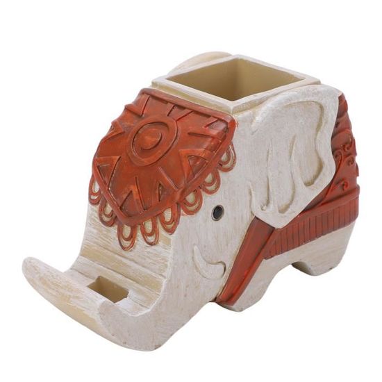 Conteneur pour stylo éléphant - ZJCHAO - Pen Container - Blanc ...