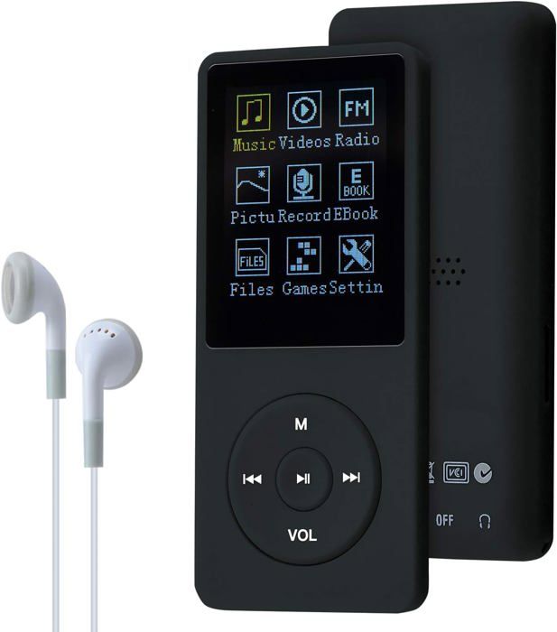 Slim Music Player 8 Gb Portable Sans Perte De Qualité Sonore Mp3 70 ...