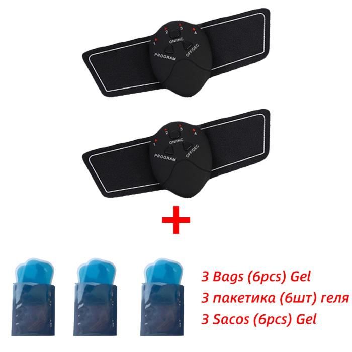 Bras 3Gel-Stimulateur Musculaire Électrique Ems, Massage Du Ventre ...