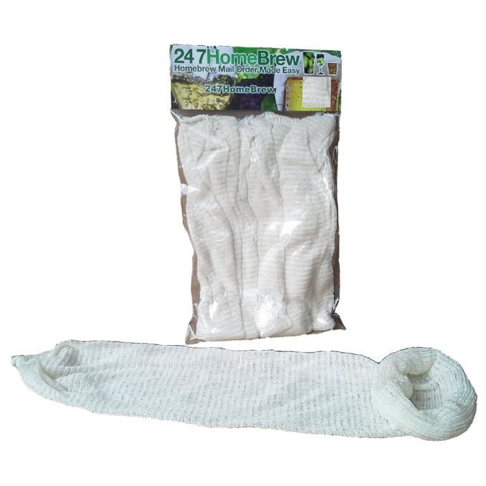 Mousseline Hop bouillante Pack de 5 sacs - Muslin Hop Boiling Bags 5 ...