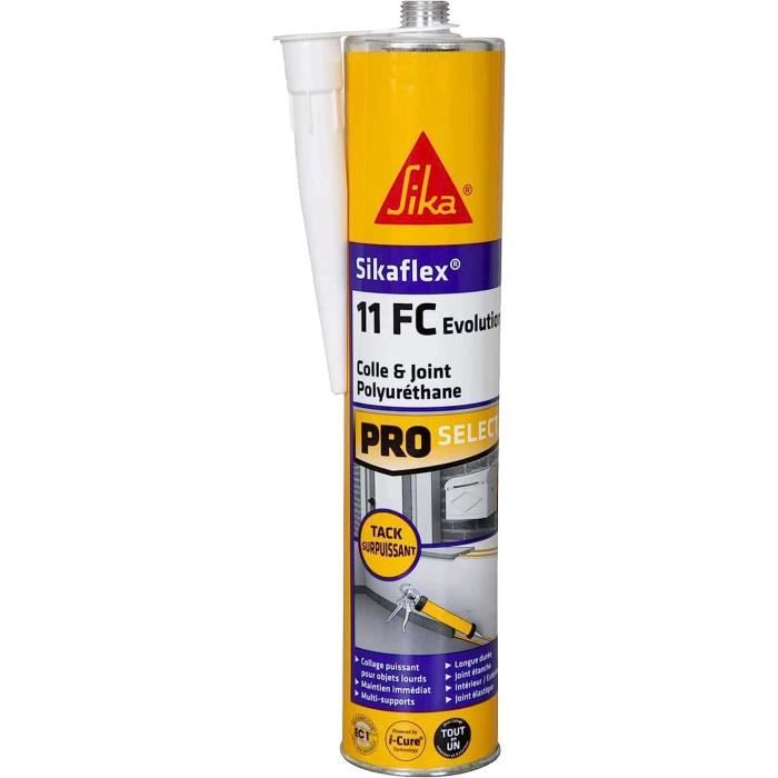 Mastic Adhésif - 11 Fc Blanc Mastic-colle Multi-usages Haute ...
