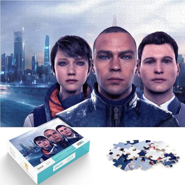 Puzzle 1000 Pièces Detroit Devient Humain Puzzles Adultes Et Enfants ...