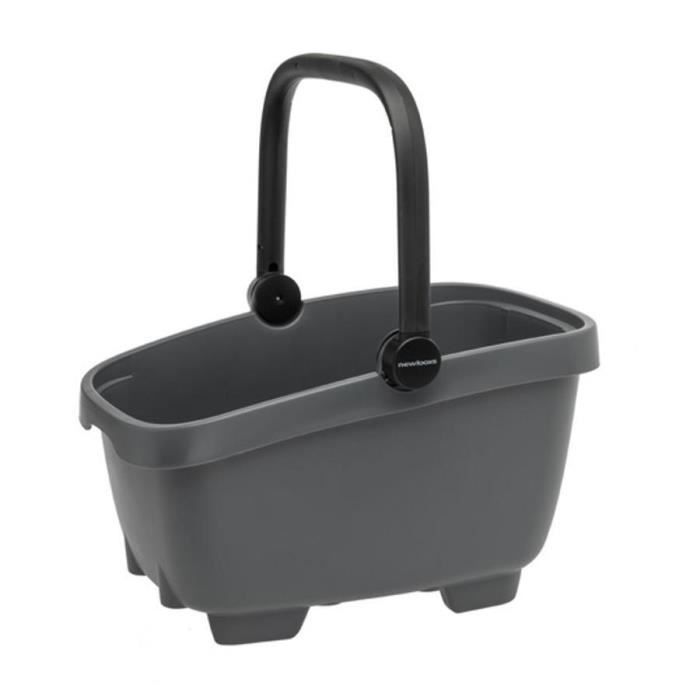 Panier arrière plastique recycle Newlooxs Clipper SS - anthracite - 28 ...