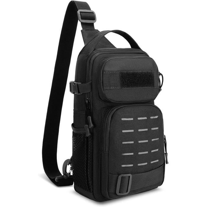 Sac De Poitrine,Sac De Poitrine Tactiqu,Sac D’Epaule,Sac À Bandoulière ...