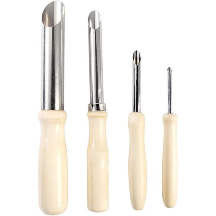 Outil de poinçon d'argile trou rond Kit d'outils de Sculpture souple ...