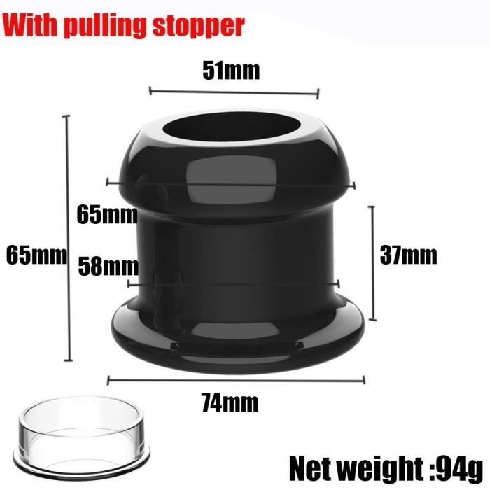 Plug Anal Transparent pour hommes et femmes adultes, avec bouchon ...