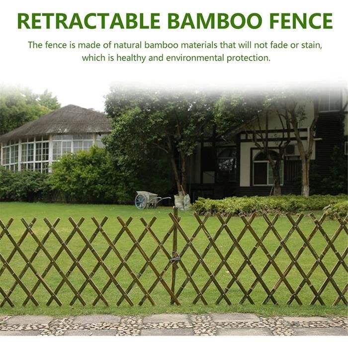 DZAY Treillis De Jardin Treillis en Bambou Grille d'escalade Végétale ...