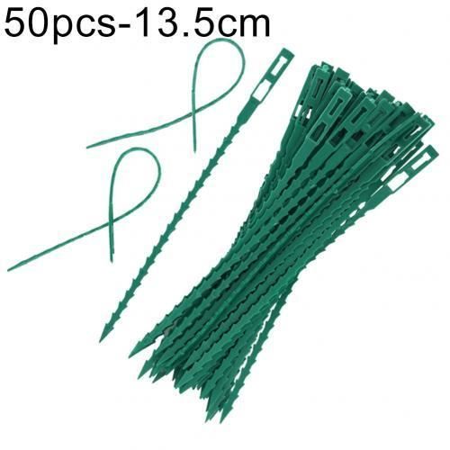 Tuteur Plante,Attaches en plastique réutilisables,50 pièces,arête de ...
