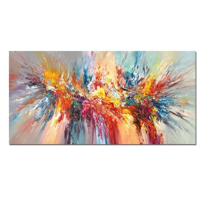 Tableau - A29-14 - Toile Pop Art - 40x80cm - Décoration Murale ...