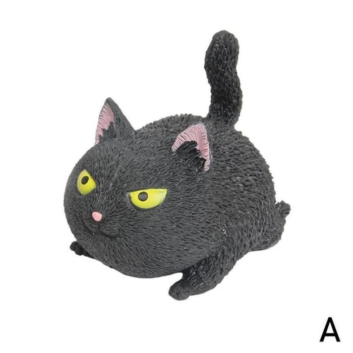 Angry Cat Squeeze Stretchy Doll Squishy Fidget Toy Healing Stress ...