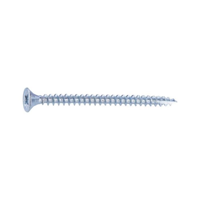 Vis FIX PRO - Lot de 250 vis acier zingué - Empreinte cruciforme PZ2 ...