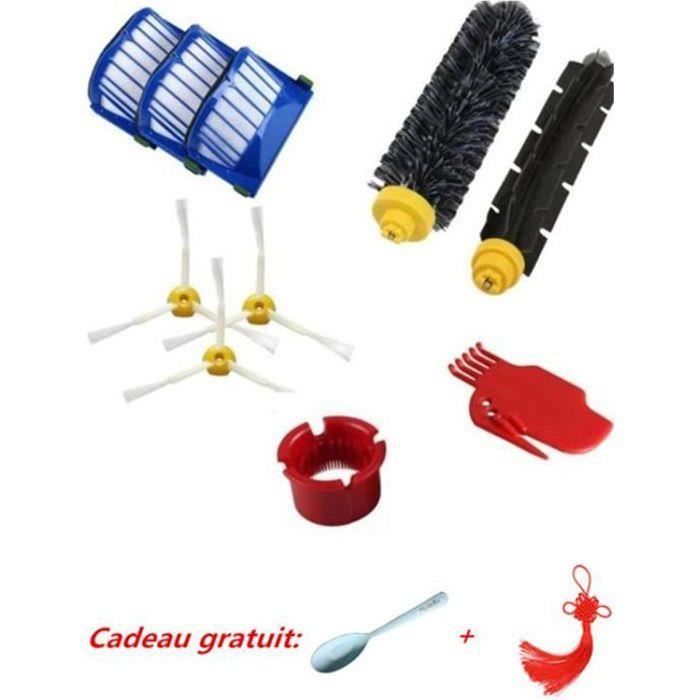 Brave-Kit d'accessoires pour Aspirateur iRobot Roomba 589 600 612 615 620 630 631 632 640 650 ...